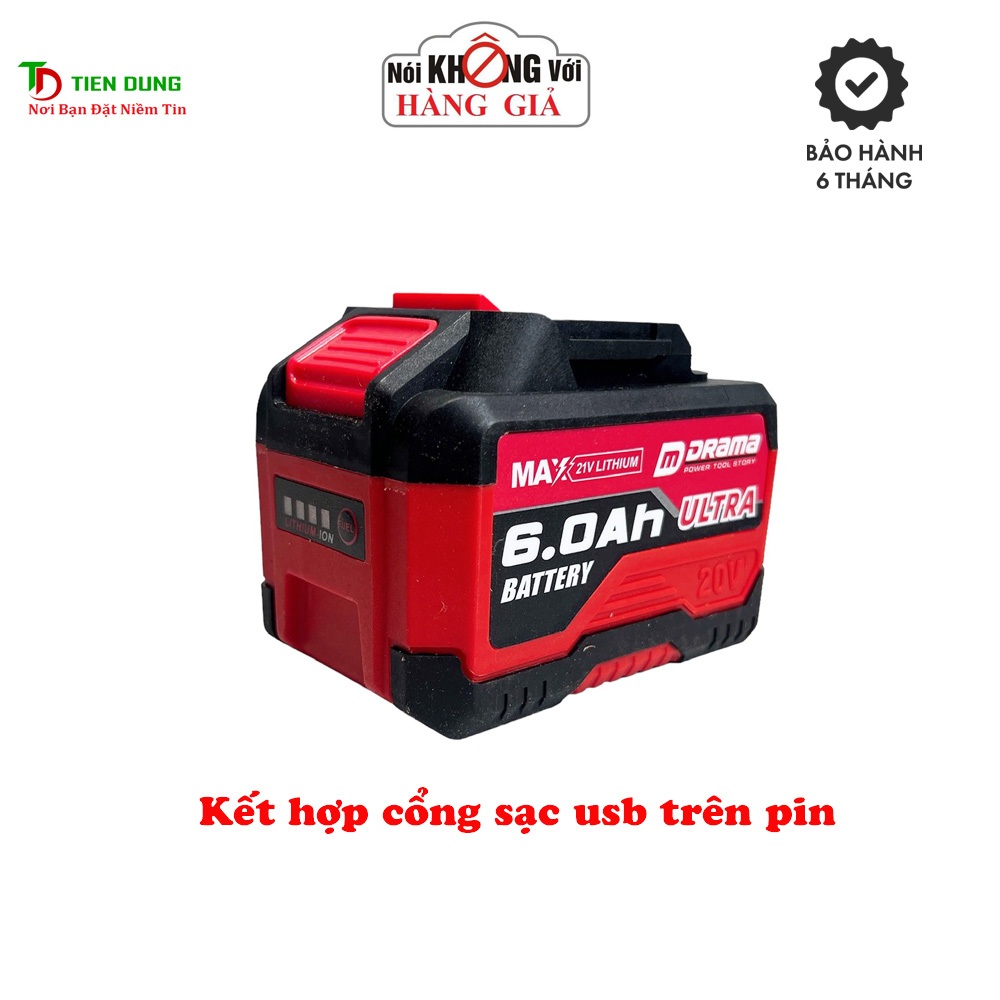 Pin 15 Cell DRAMA ULTRA Mạch 4 mosfed Có cổng cắm USB Chân Pin Phổ ...