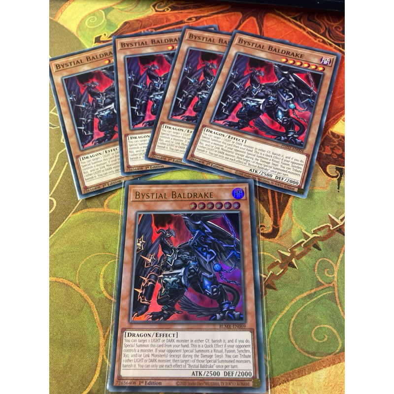 [LiLy_Yugioh] [EN-JP] Lá bài BLMR-EN069 - Bystial Baldrake - PHHY-JP004 | Shopee Việt Nam