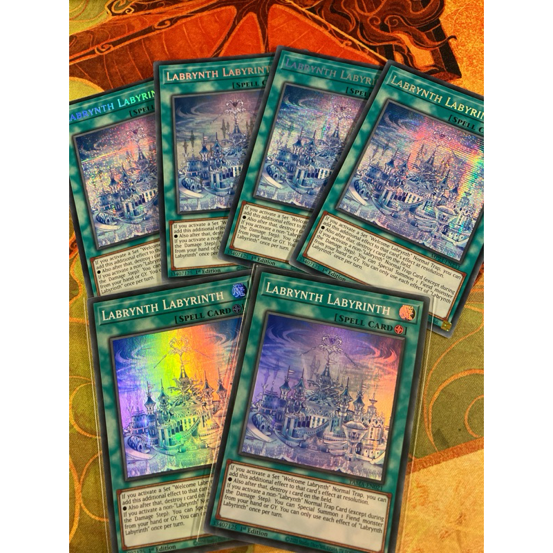 [LiLy_Yugioh] Lá bài Labrynth Labyrinth - MP23-EN233 - Prismatic Secret Rare 1st Edition ...