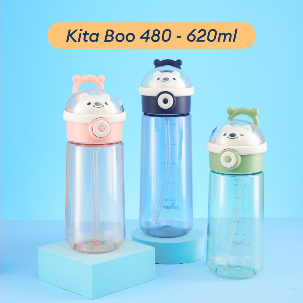 Bình Nước Inochi: Nhựa Tritan An Toàn, Chống Tràn, Dung Tích 480ml-1500ml, Kiểu Dáng Đẹp ...