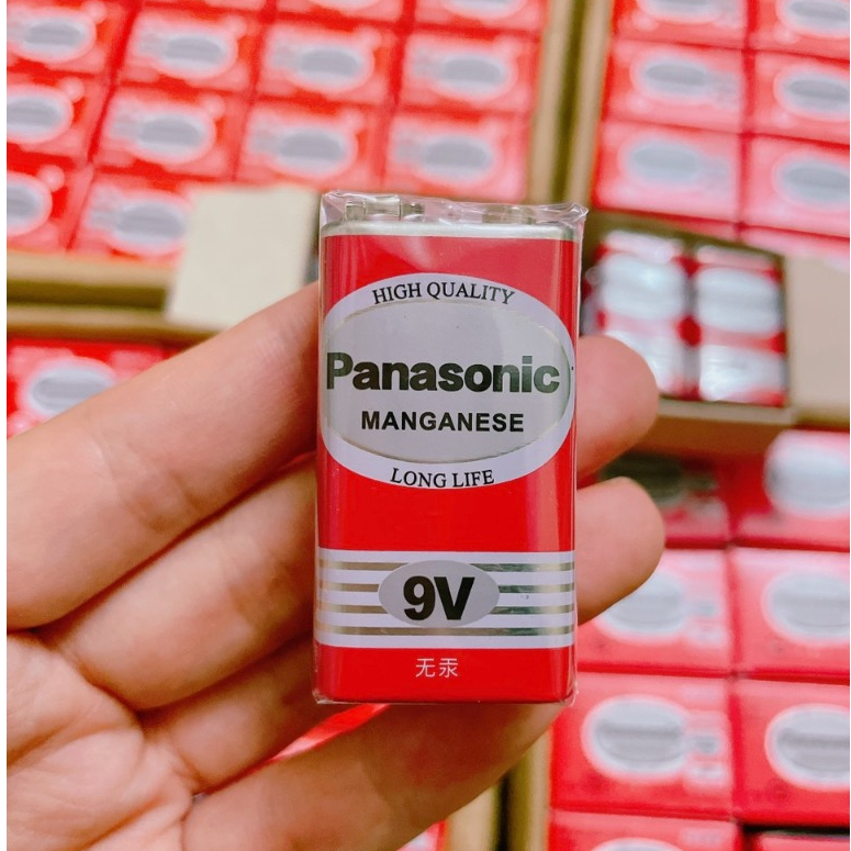 Pin Panasonic 9V Cacbon chính hãng | Shopee Việt Nam