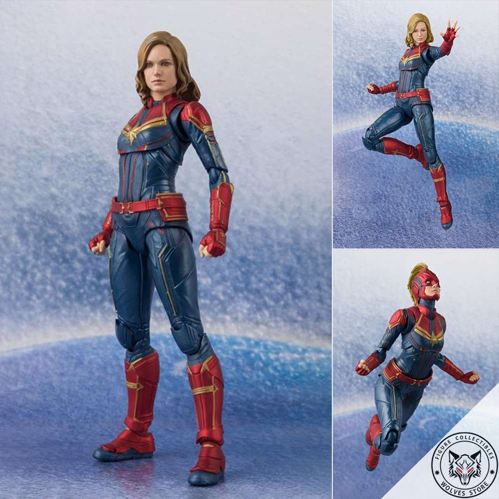 [Hàng có sẵn] Mô hình chính hãng SHF Marvel: SHF Captain Marvel ...