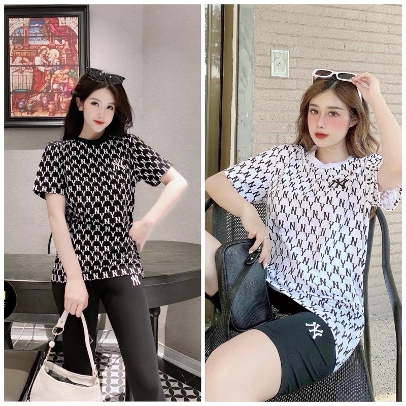 Áo thun MLB Nam nữ xuất phông cotton sang xịn mịn Full Tag Mác | Shopee Việt Nam