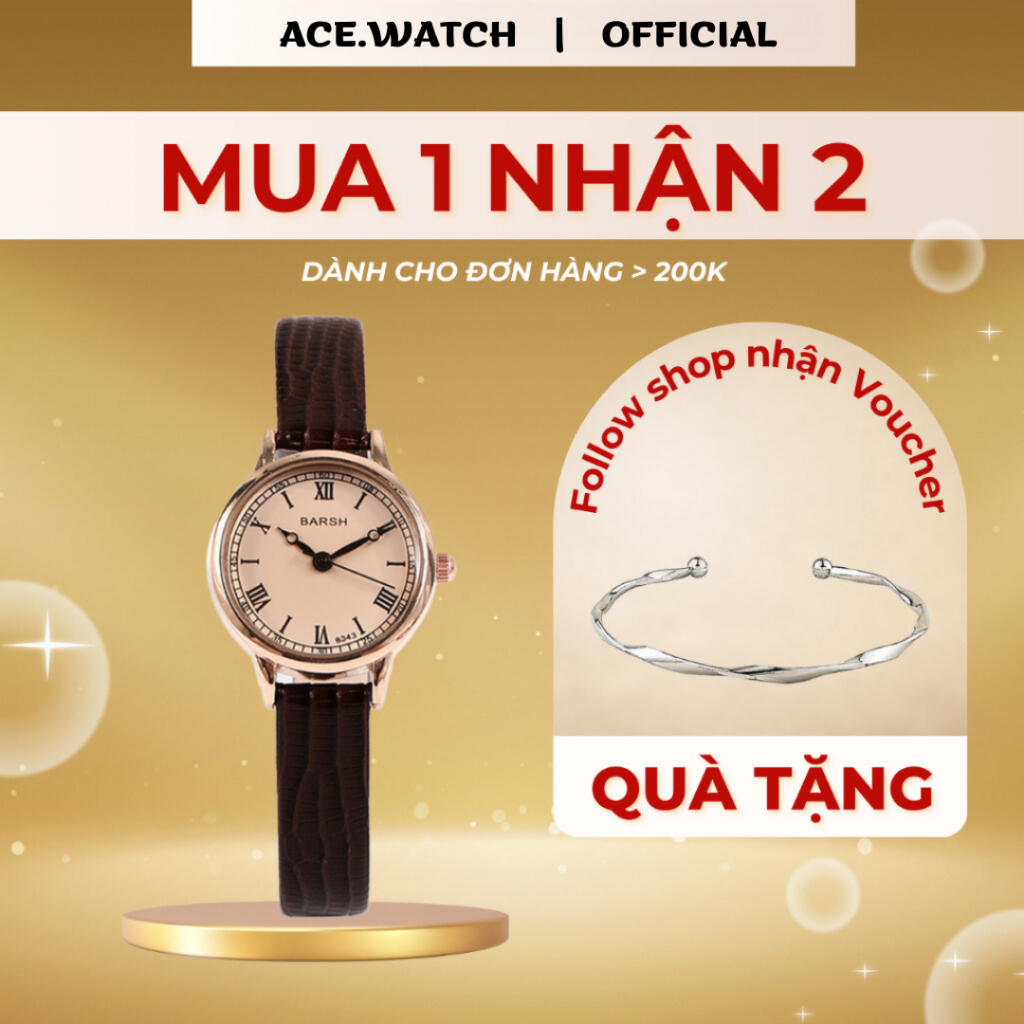 Đồng Hồ Nữ Tay Nhỏ BAILEY DH34 Tif Watches Phong Cách Cổ Điển Chính ...