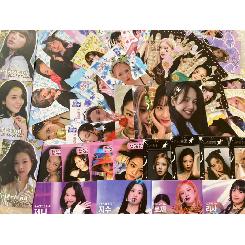 Box mix card des Black Pink hàng có sẵn 50c, 100c | Shopee Việt Nam
