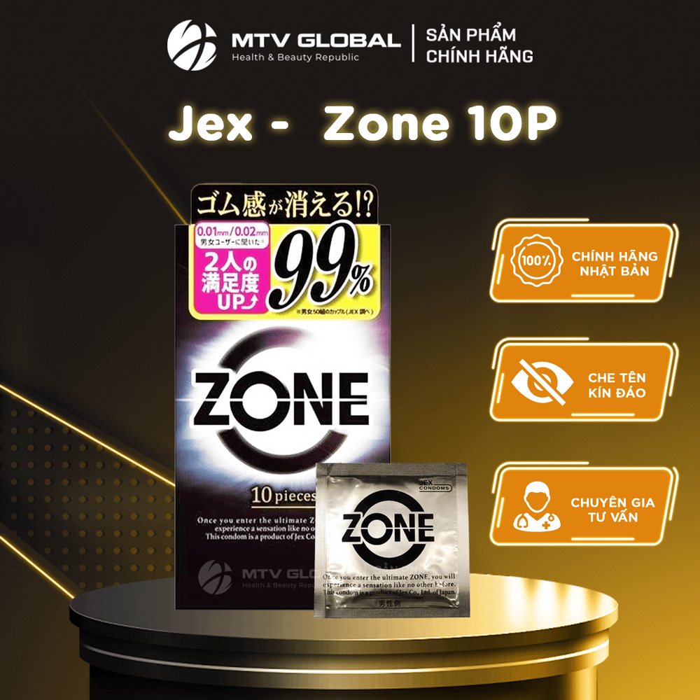 Bao Cao Su JEX ZONE Cực Siêu Mỏng Công Thức Gel Bôi Trơn Tàng Hình | Shopee Việt Nam