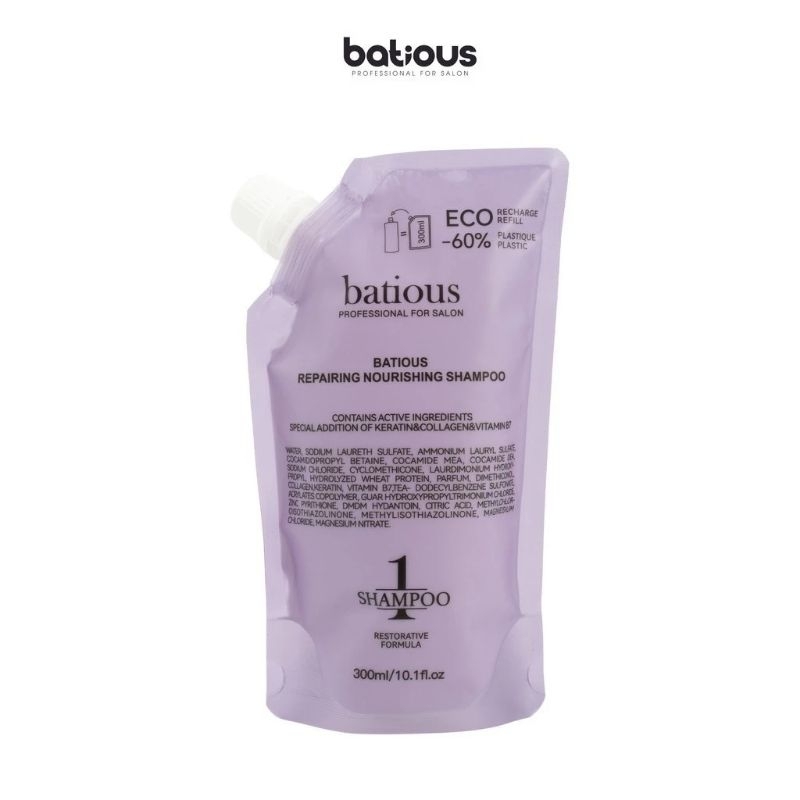 Dầu gội BATIOUS cao cấp nhập khẩu Uk túi refil 300ml ( giá gốc 2 triệu ...