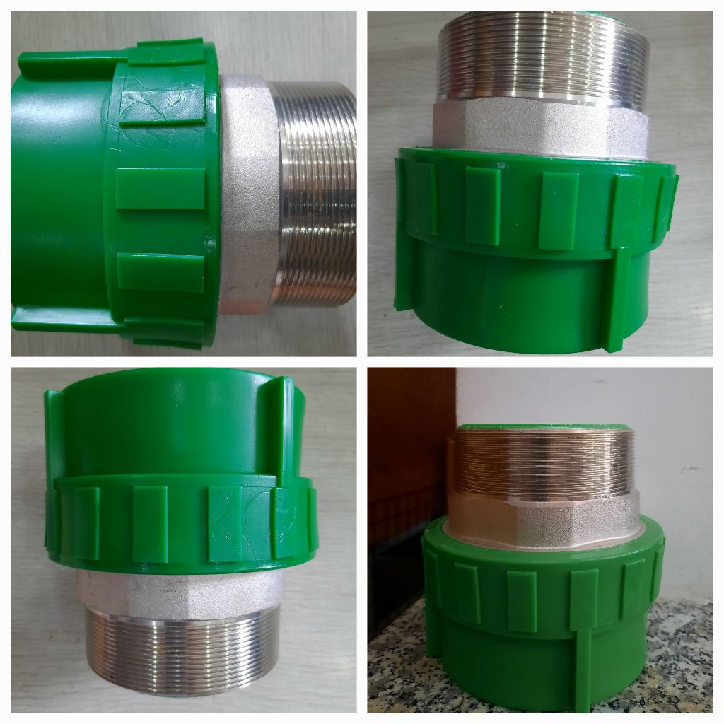 Nối ren ngoài ppr 110, nối ren ngoài ppr 90, nối ren ngoài ppr 75, Nối ...