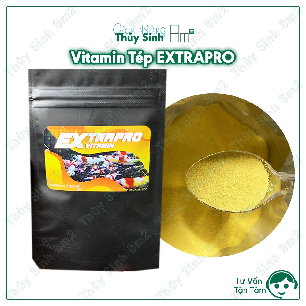 Vitamin Tép Cảnh, Vitamin EXTRAPRO Cao Cấp Cho Tép Màu, Tép Lạnh, Tép Sula | 8m2 | Shopee Việt Nam
