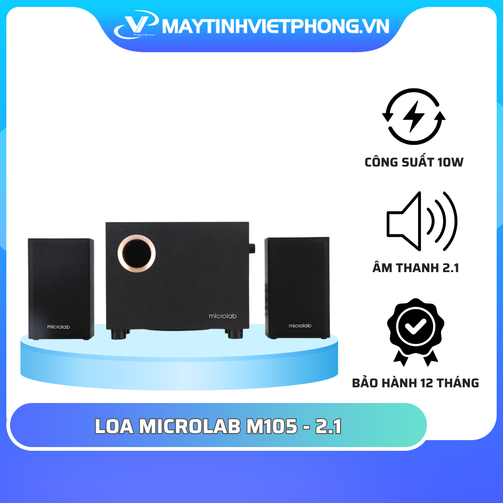 [FULL VAT] LOA MICROLAB M105 - 2.1 [ HÀNG FULL VAT ] | Shopee Việt Nam