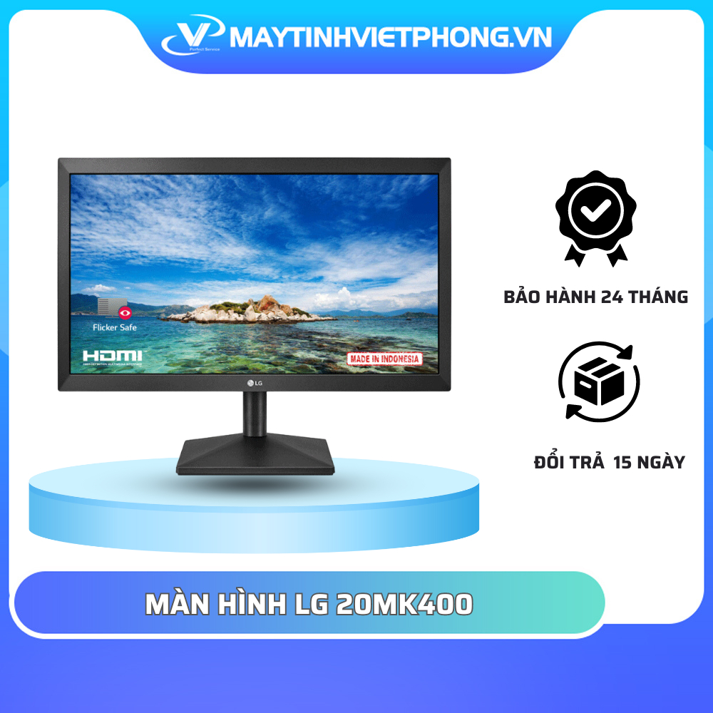 MÀN HÌNH LG 20MK400H-B (19.5 INCH/HD/LED/200CD/M²/HDMI+VGA/60HZ/5MS ...