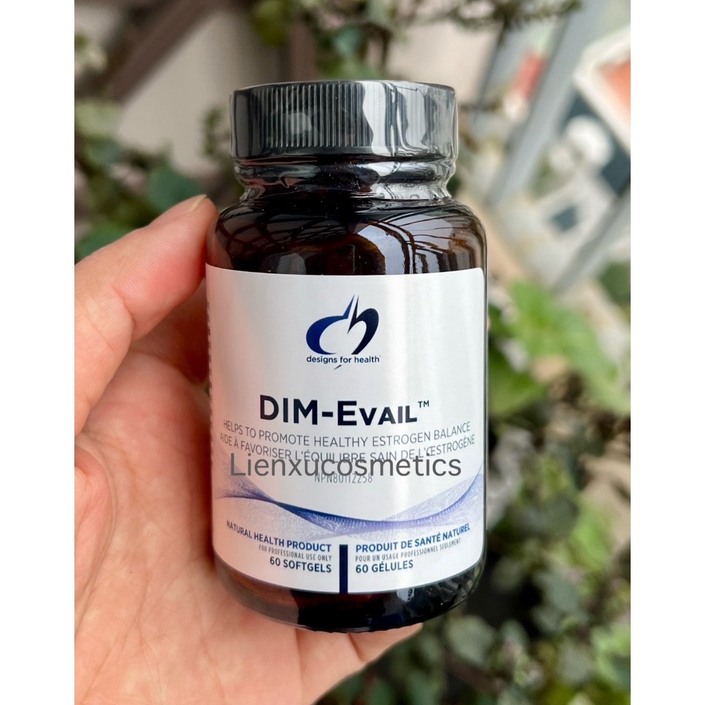 Viên uống DIM cân bằng hormone Designs for health DIM-Evail, hộp 60 ...