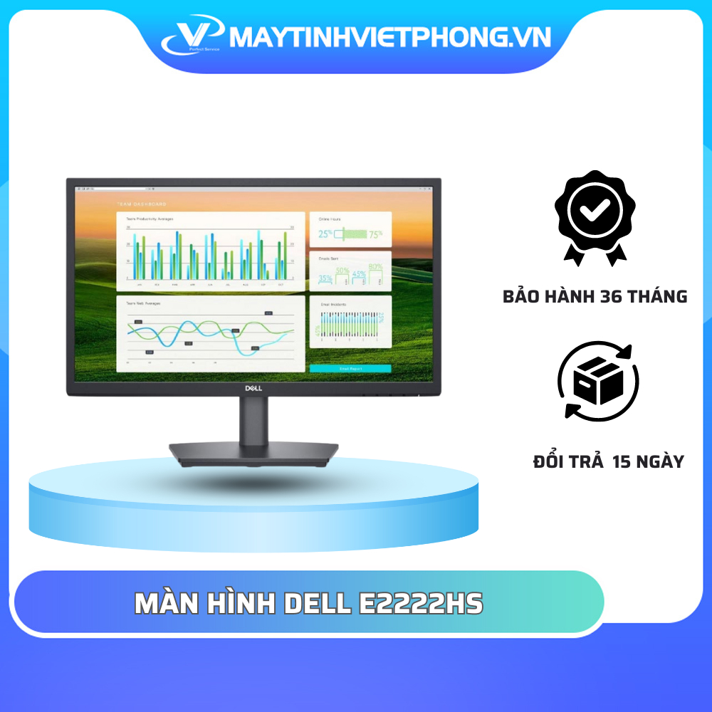 [FULL VAT] MÀN HÌNH DELL E2222HS (21.5 INCH/FHD/VA/60HZ/5MS/LOA) [ HÀNG ...