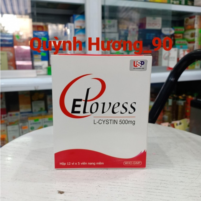 Viên uống ELOVESS L-CYSTINE 500mg hộp 60 viên giúp làm đẹp da,chắc khỏe ...