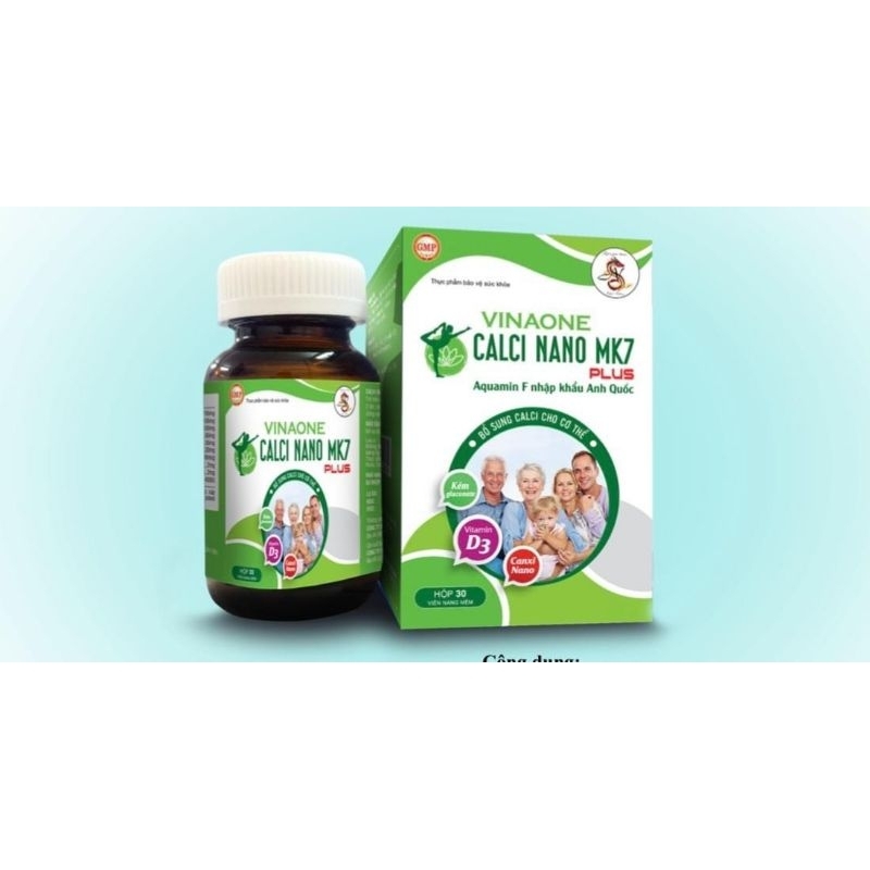 CALCI NANO MK7 plus - bổ sung calci nhập khẩu Anh Quốc | Shopee Việt Nam
