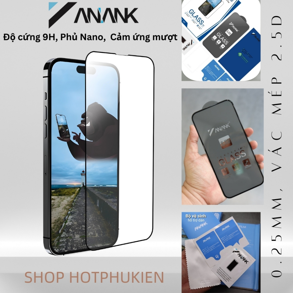 Miến dán kính cường lực màn hình iPhone 11 12 13 14 15 16 Pro Max 14 15 ...