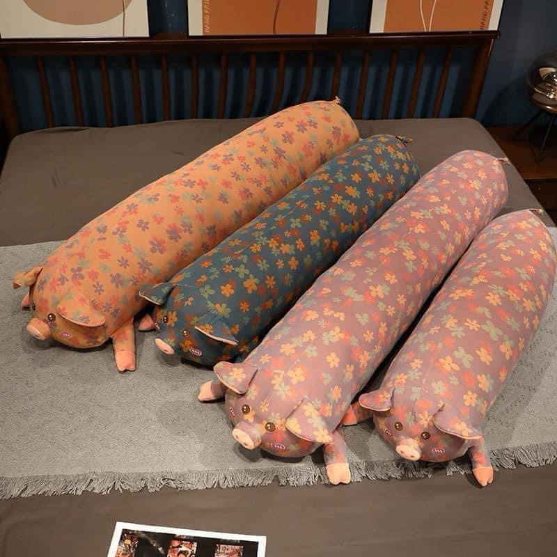 Gối ôm heo xinh kute hàng QC mẫu mới 2024 | Shopee Việt Nam