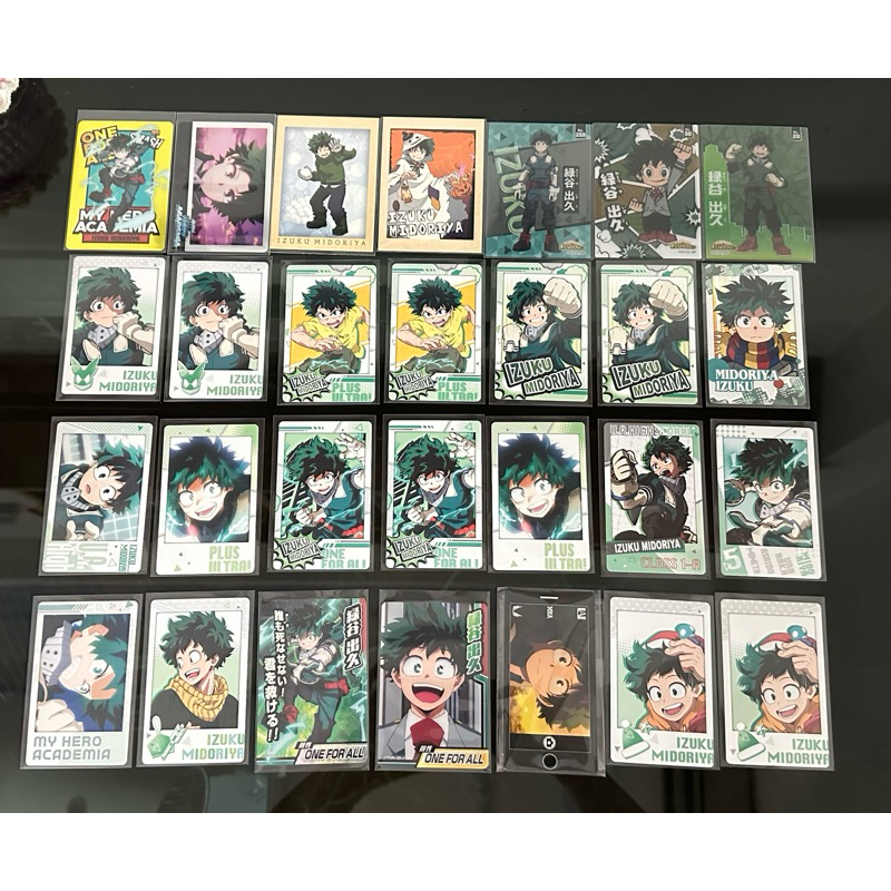 Card Nhân Vật Deku Học Viện Anh Hùng MHA | Shopee Việt Nam