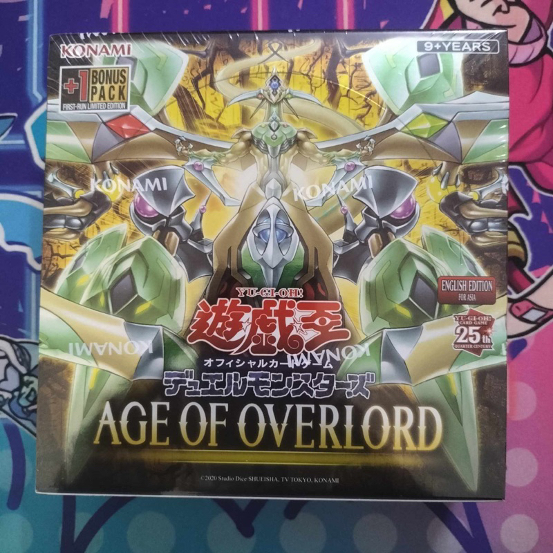 [Chính Hãng] Hộp Tăng Cường Age Of Overload Booster Box YugiOh! (AGOV) AE Asian English | Shopee ...