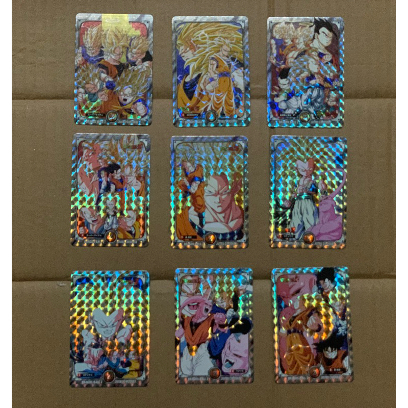 Card bo góc Dragon Ball với hiệu ứng Hologram | Shopee Việt Nam