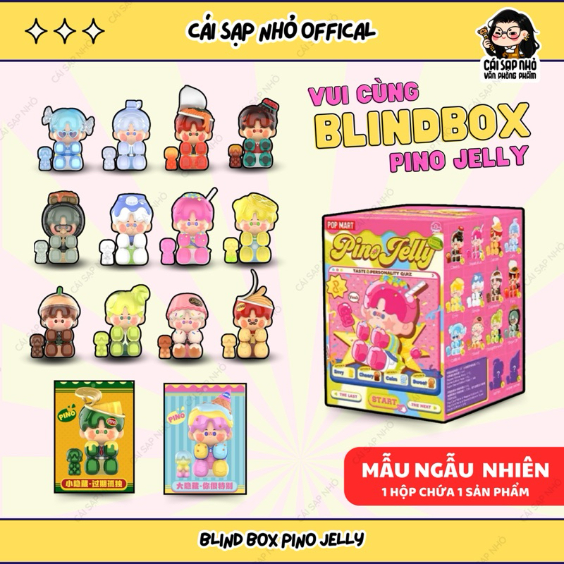 Blind Box Pink Jelly Kẹo Ngọt Chính Hãng - 1 Hộp Đựng 1 Con Ngẫu Nhiên ...