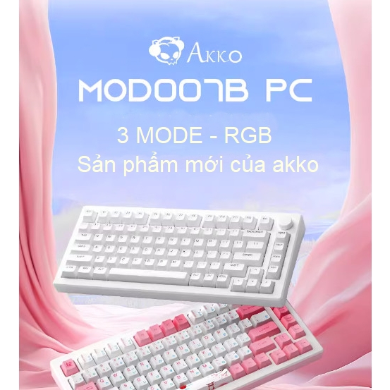 Bàn phím cơ AKKO MOD007B PC Blue on White / Orange on Black mới 100% ...