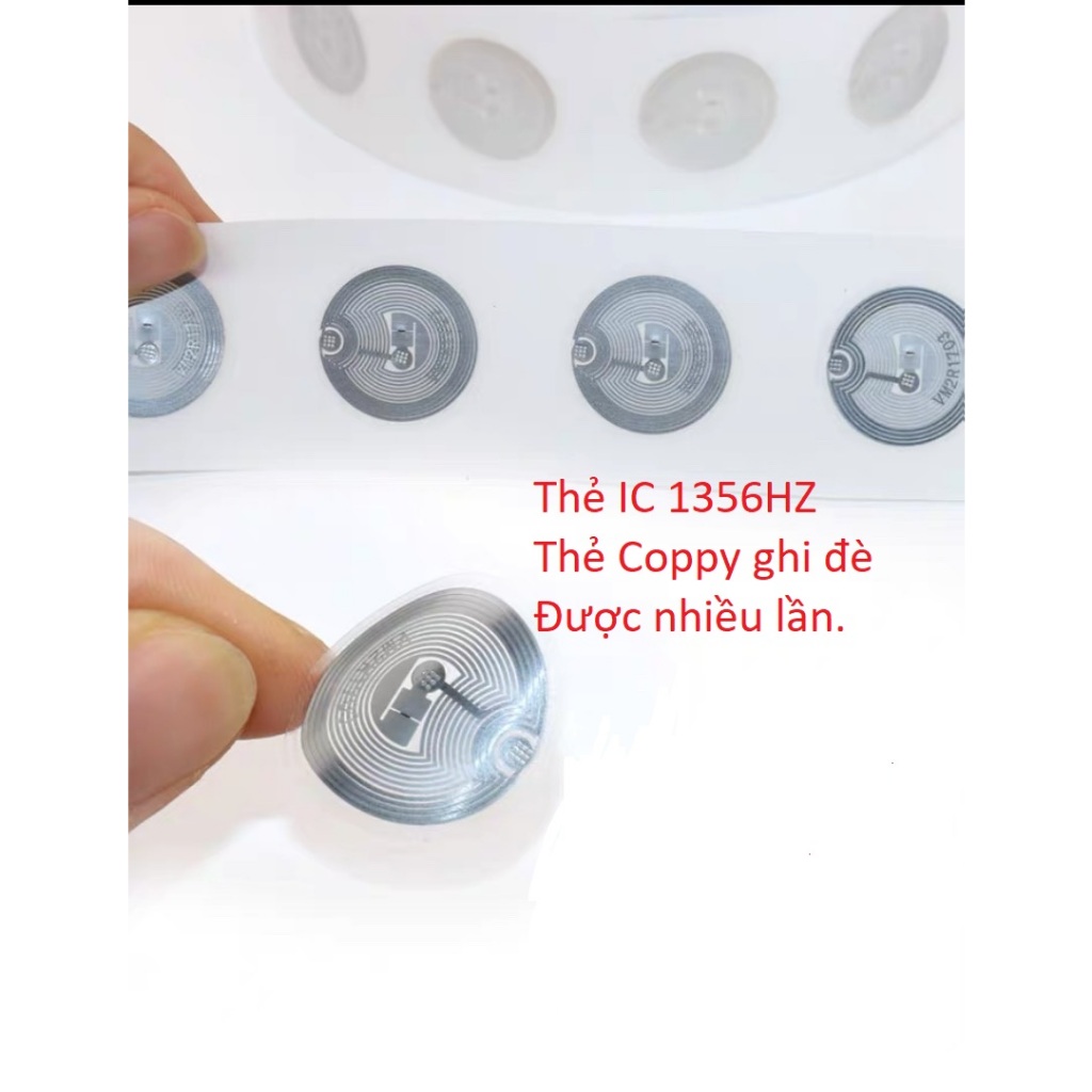 Combo 5c Thẻ từ Dán IC-CUID 13.56MHZ Sử dụng chip CUID vượt tường lửa. | Shopee Việt Nam