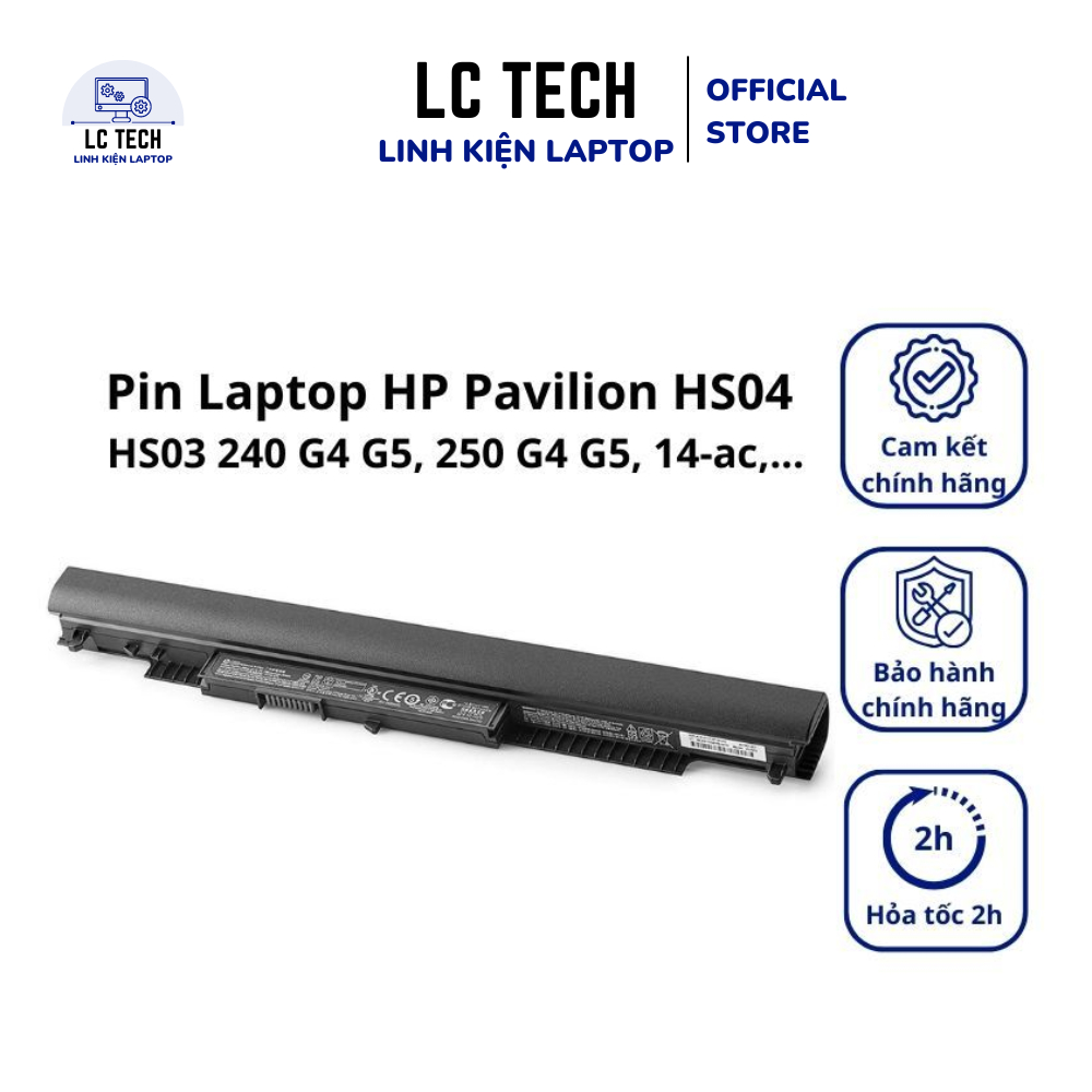 Pin Laptop HP PAVILION HS04 HS03 HP 240G4 240G5 245G4 245G5 250G4 250G5 ...