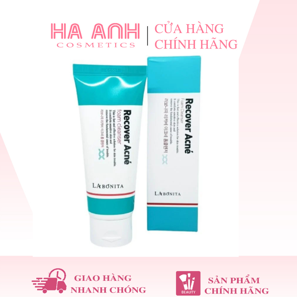 Sữa Rửa Mặt Cho Da Dầu Mụn La Bonita Recover Acne Foam Cleanser 100ml ...