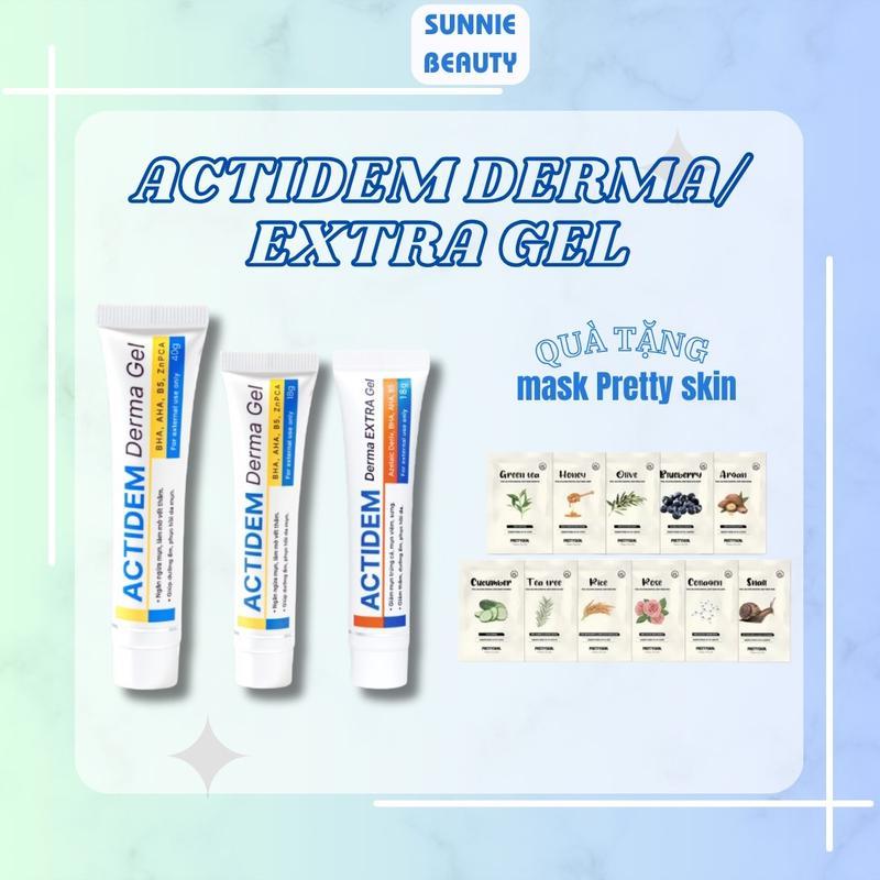 Gel Actidem Derma/Extra Gel 18g/40g giảm mụn, dưỡng ấm Dành Cho Tất Cả ...