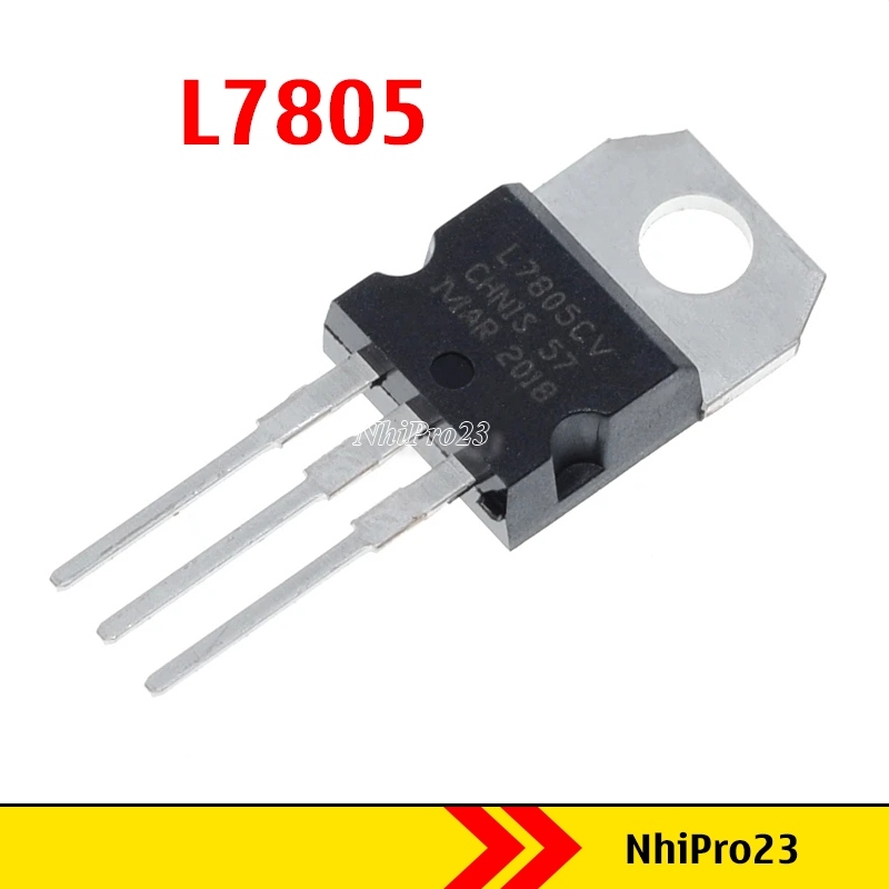 IC nguồn ổn áp 5V 7805 L7805 L7805CV LM7805 7805CV 1.5A | Shopee Việt Nam