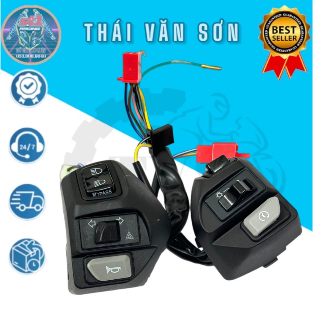 Cặp cùm công tắc NVX - Cụm công tắt NVX155 nvx125 -lắp cho Ex135 Mio ...