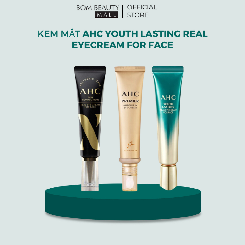 Kem Dưỡng Mắt AHC Youth Lasting Real Eye Cream For FACE 30ml ( 08/2025) | Shopee Việt Nam