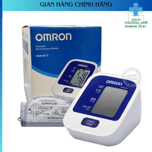 Máy đo huyết áp CHÍNH HÃNG Omron HEM - 8712 | Shopee Việt Nam