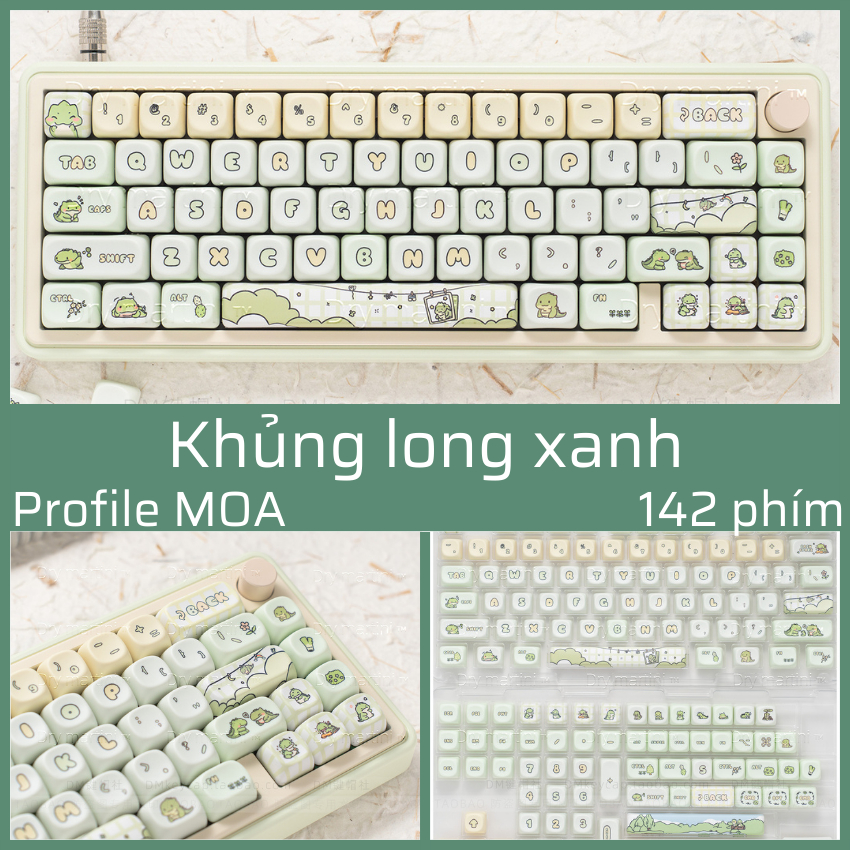 Tổng hợp keycap MOA cực dễ thương, chất liệu PBT cao cấp, lắp được cho ...