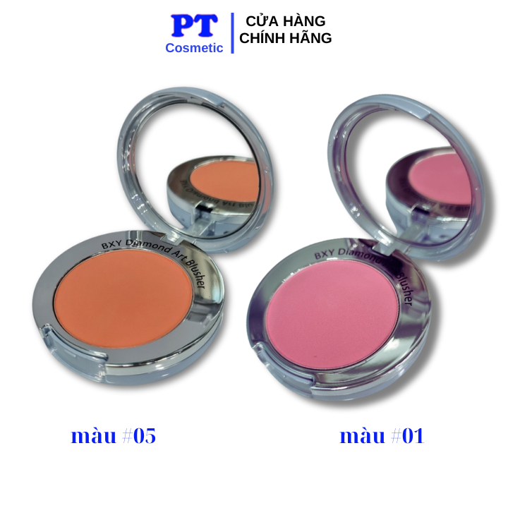 Phấn má hồng mền mịn lâu trôi BXY Diamond Art Collection Blusher 7g ...