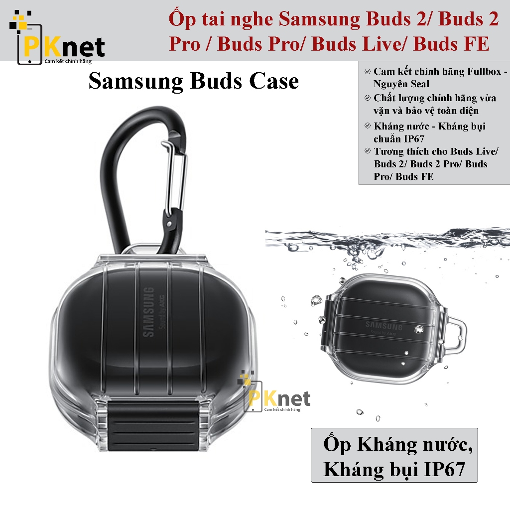 Ốp Buds 2 Pro,Buds 2, Buds Pro, Buds Live, Buds FE Chính Hãng Samsung ...