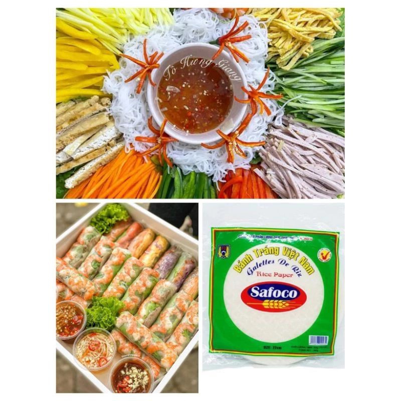 Bánh tráng gạo thơm ngon Safaco | Shopee Việt Nam