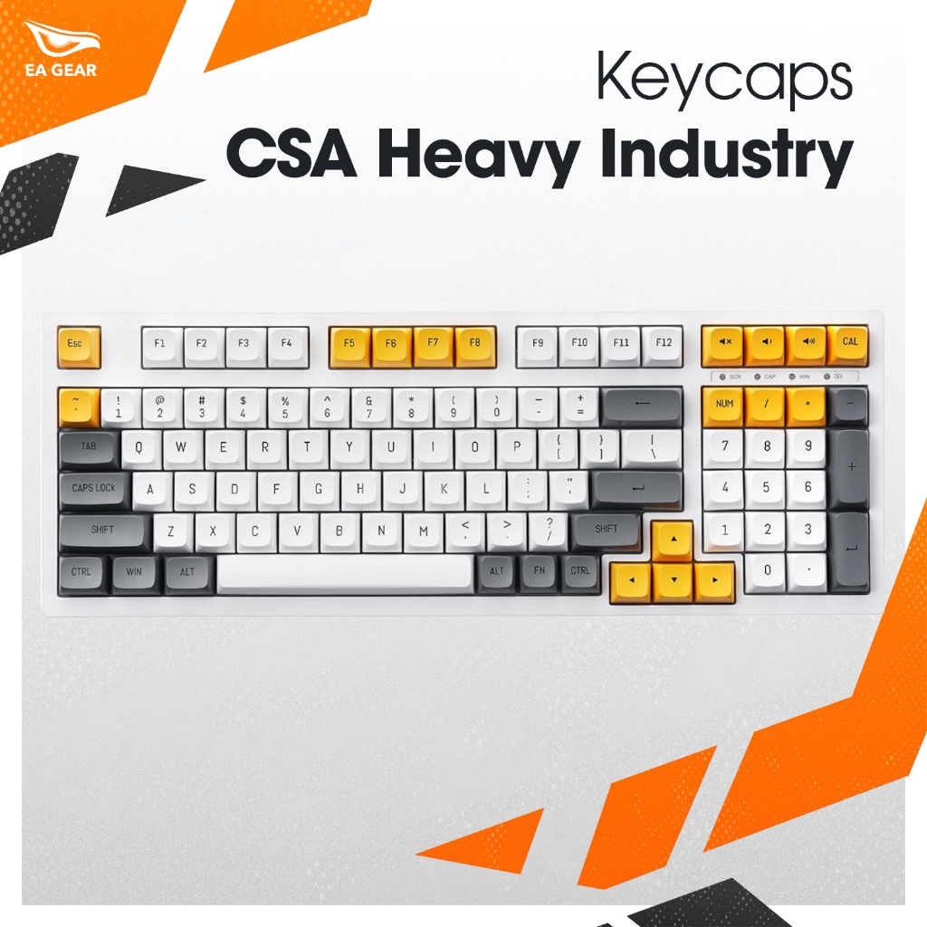 Bộ keycaps Feker CSA Heavy Industry (226 nút, PBT double-shot) - EA ...