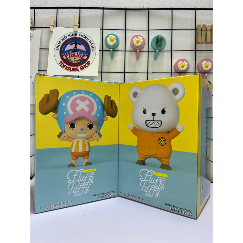 Mô hình One Piece chính hãng - Chopper & Bepo phủ nhung | Shopee Việt Nam