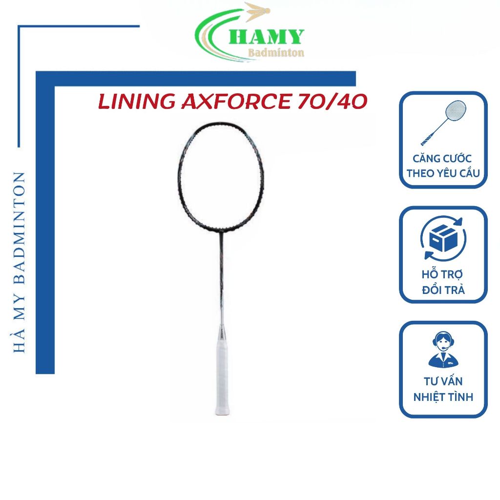 Vợt Lining AXFORCE 70 , AXFORCE 40 Chính hãng Nội địa Trung ( Khung vợt ...