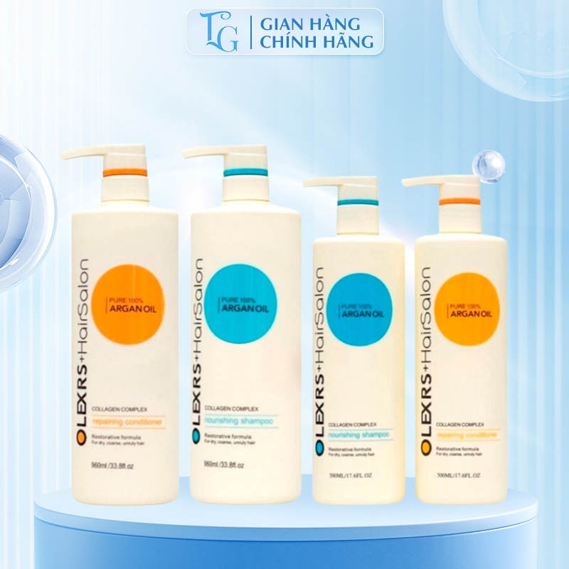 Dầu Gội Xả Olexrs Argan Oil Collagen Hair Salon Olex | Shopee Việt Nam