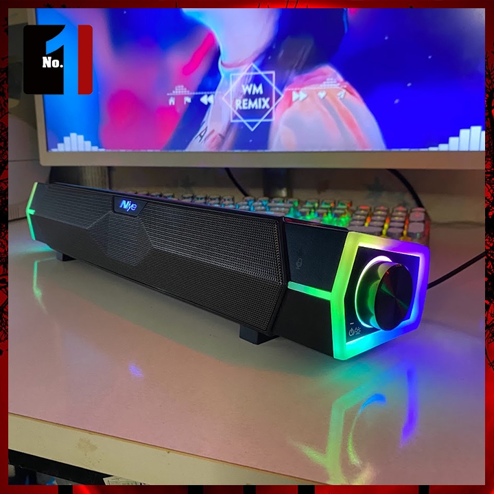 Loa Thanh Máy Tính Soundbar Bluetooth Để Bàn Niye V18 Led Rgb Loa Vi ...