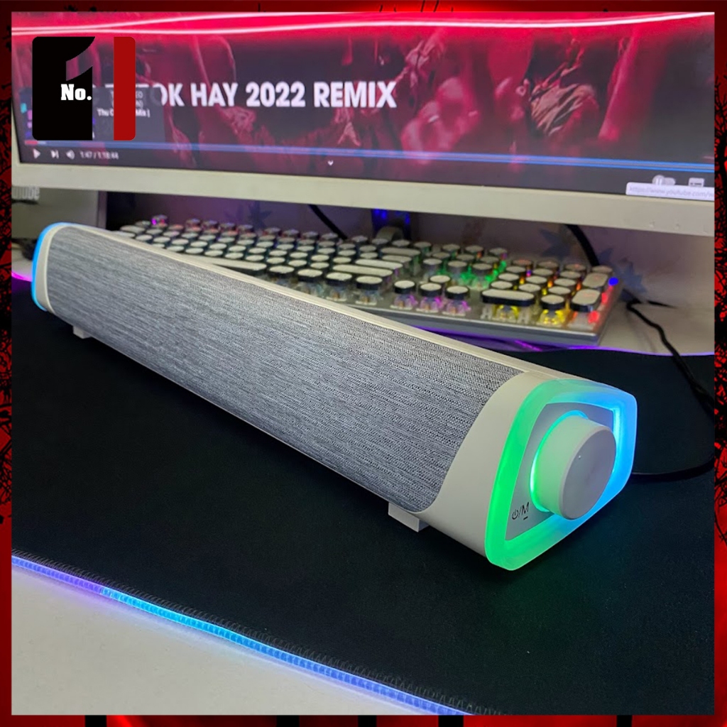 Loa Thanh Máy Tính Soundbar Bluetooth Để Bàn Niye V18 Led Rgb Loa Vi ...