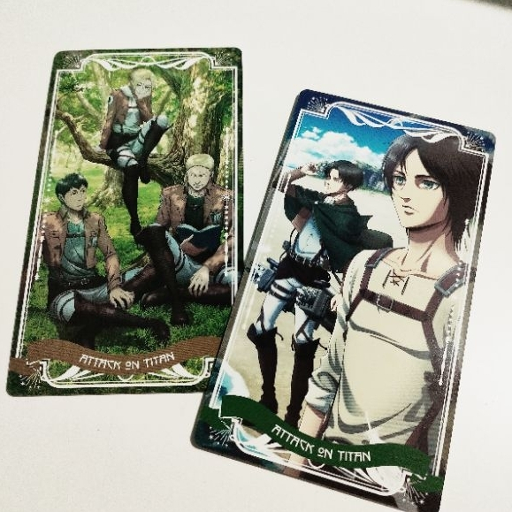 Card/thẻ bài Attack on Titan/AOT arcana | Shopee Việt Nam