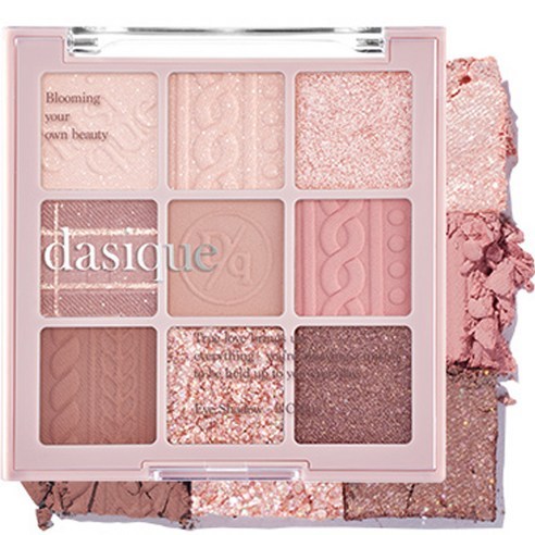 Bảng Phấn Mắt Dasique 9 Màu Và 18 Màu Summer Coral Almond Vanilla Candy Berry Beige Knit ...