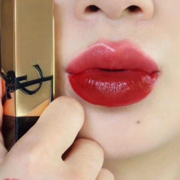 Son YSL Rouge Pur Couture Caring Satin Lipstick RM Rouge Muse mini ...