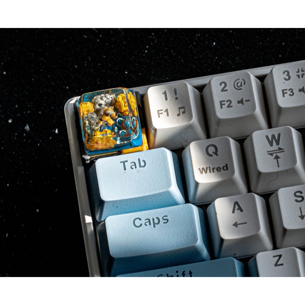 Keycap Artisan bàn phím cơ - Phi Hành Gia 2 - Astronaut 2 | Shopee Việt Nam
