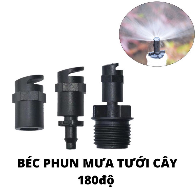 Béc Tưới Phun Mưa 180 Độ, béc tưới gốc cây, tưới hàng rào, tưới cây góc bị hẹp | Shopee Việt Nam