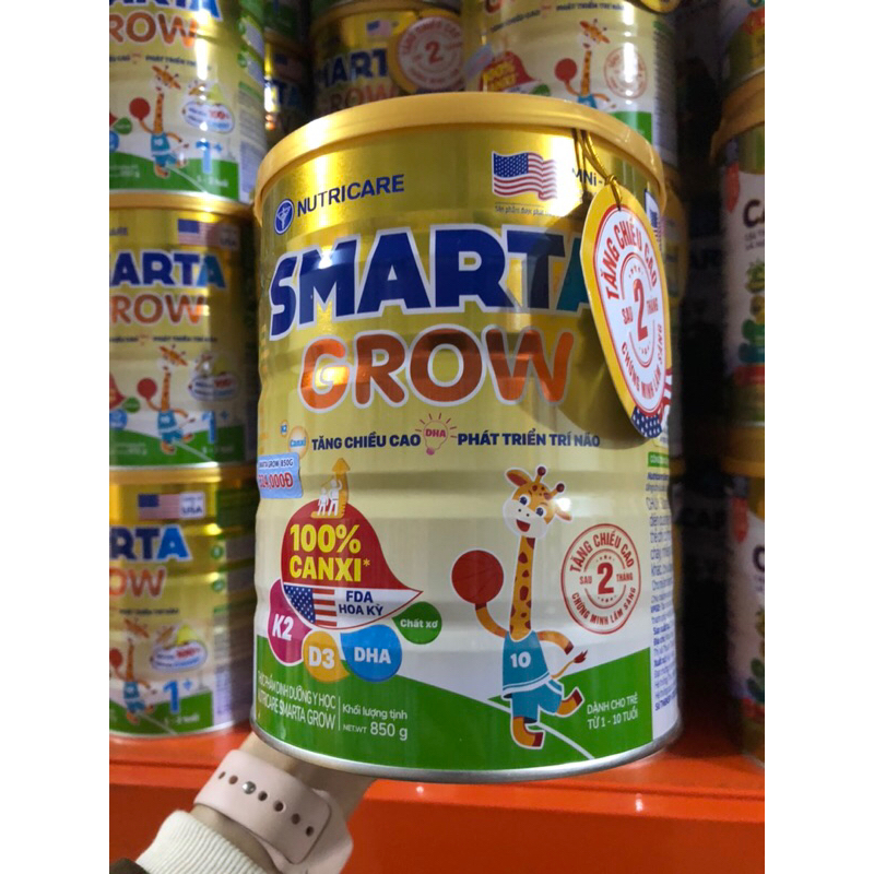 Sữa nutricare Smarta grow 850g mẫu mới | Shopee Việt Nam